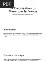 La Colonisation Francaise Au Maroc Un Apercu Historique | PDF | Maroc