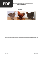 Brahma Chicken Color Genetics Guide | PDF | Junglefowls | Galliformes