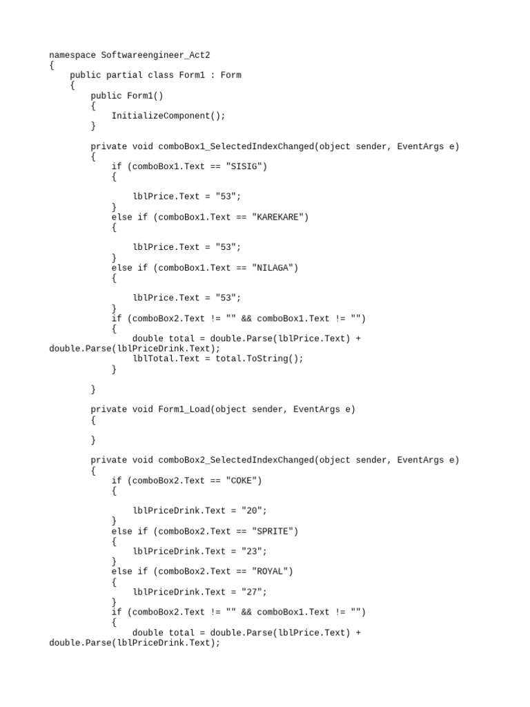 Act2 in Software Engineer | PDF | Computer Programming | Software ...