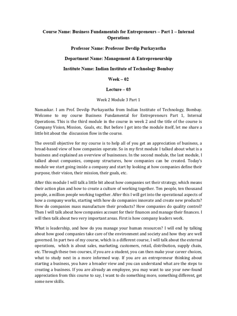 Business Fundamentals Lec05 | PDF | Entrepreneurship | Marketing