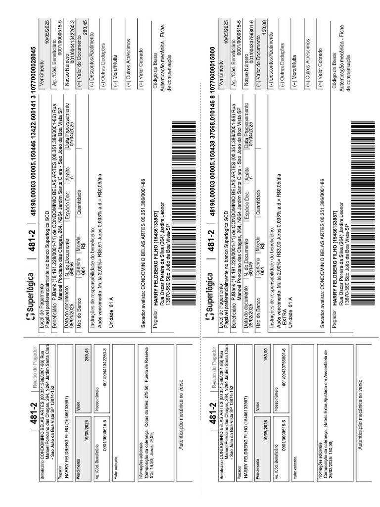 Carnê 250401 113351 | PDF