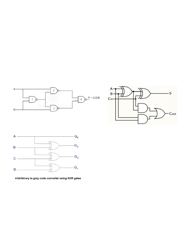 Combinational Circuits-1 | PDF