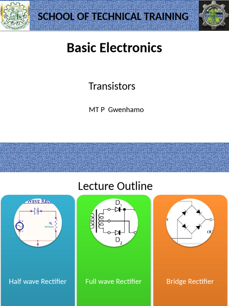 Lecture 3 Transistors | PDF | Bipolar Junction Transistor | Transistor