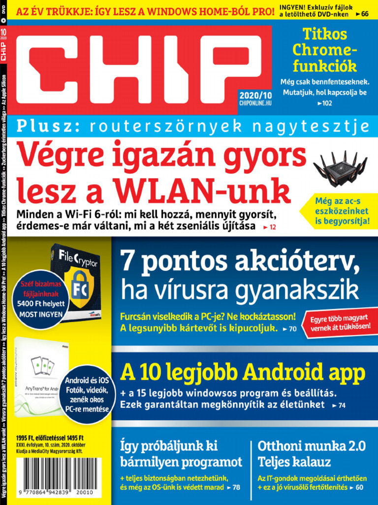 CHIP Magazin 2020 - 10 | PDF