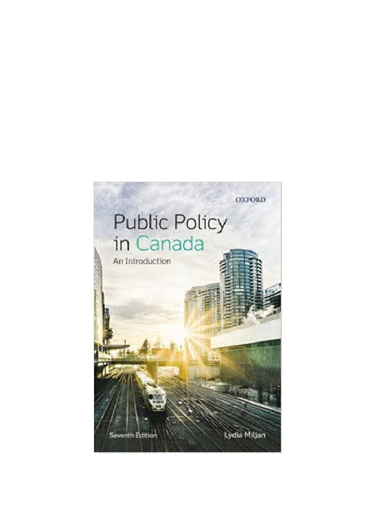 (eBook PDF) Public Policy in Canada: An Introductioninstant download | PDF
