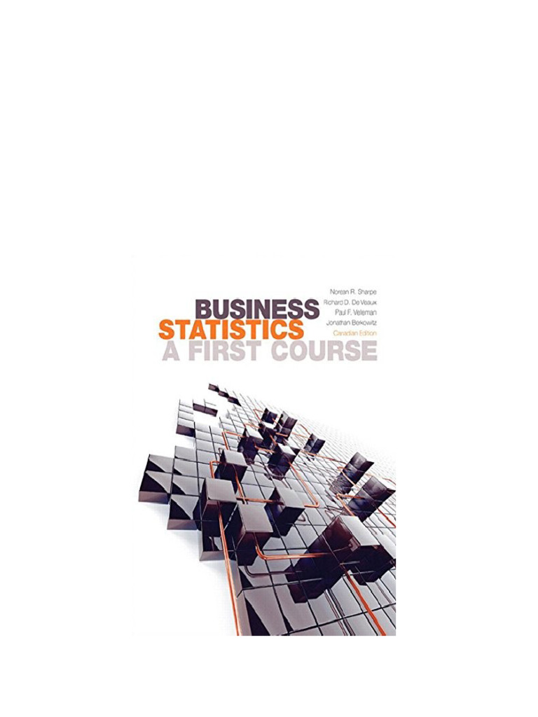 (eBook PDF) Business Statistics A First Course First Canadian Editioninstant download | PDF ...