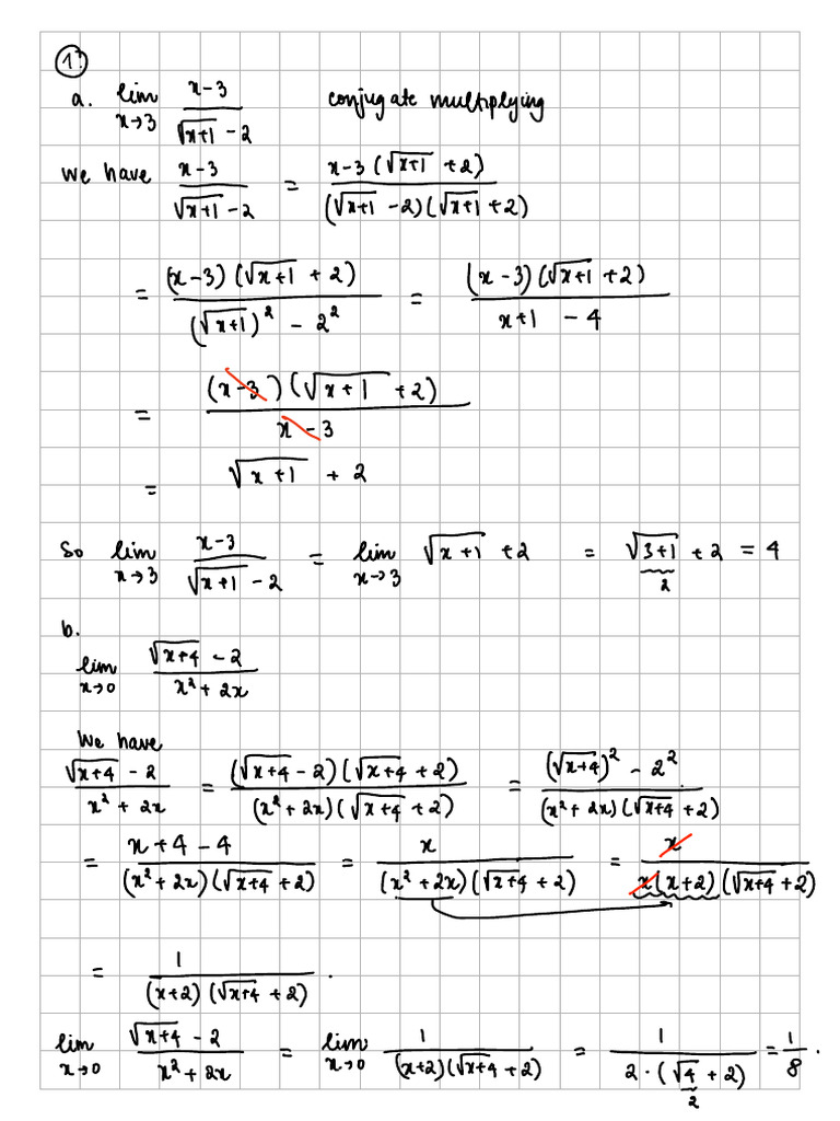 MATH 131 Tutorial 5 | PDF