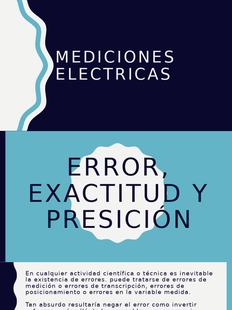 Error Exactitud y Precisión | PDF | Medición | Exactitud y precisión