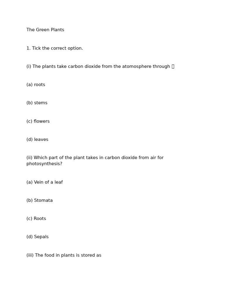 Science Worksheet | PDF