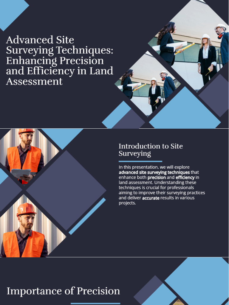 Slidesgo Advanced Site Surveying Techniques Enhancing Precision and ...
