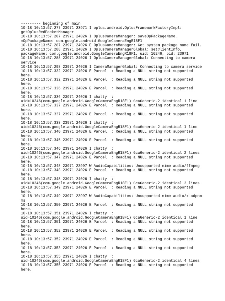 Logcat 1729217637092 | PDF | Computing | Software