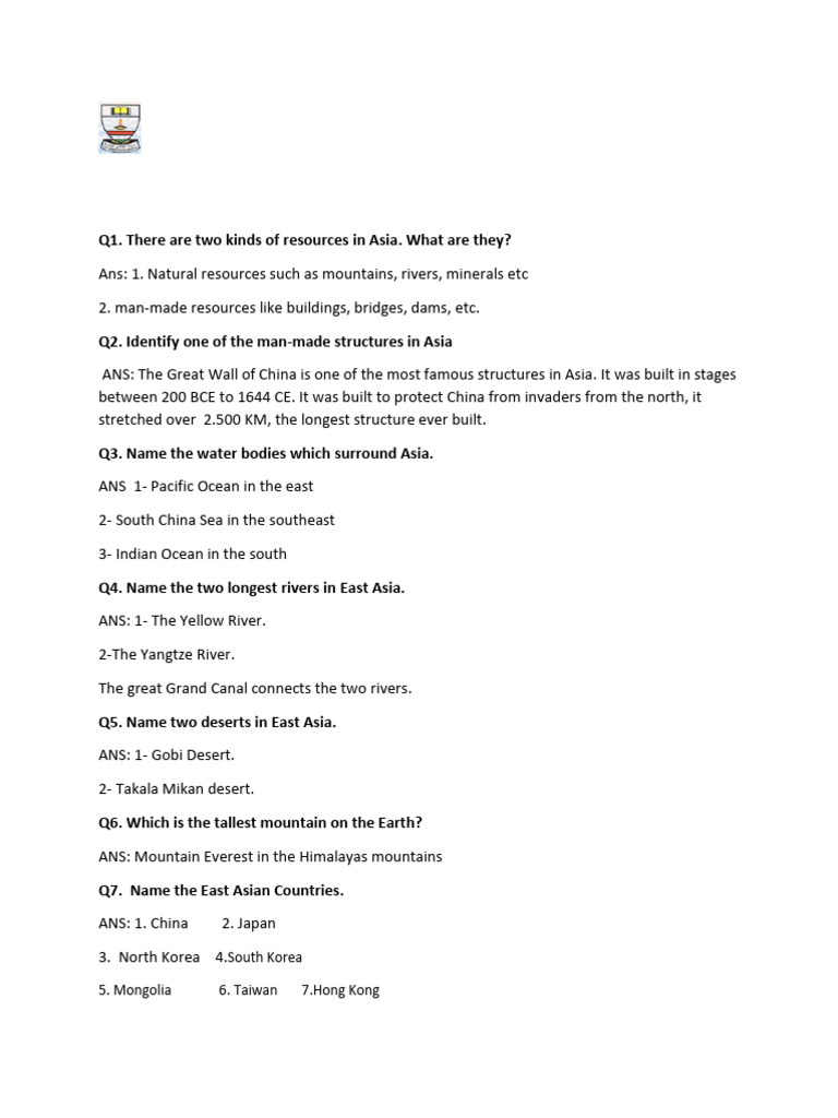 Geography of East Asia | PDF