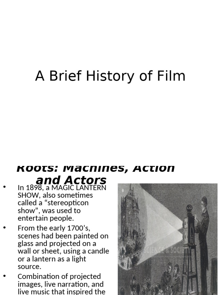 Brief History of Film | PDF