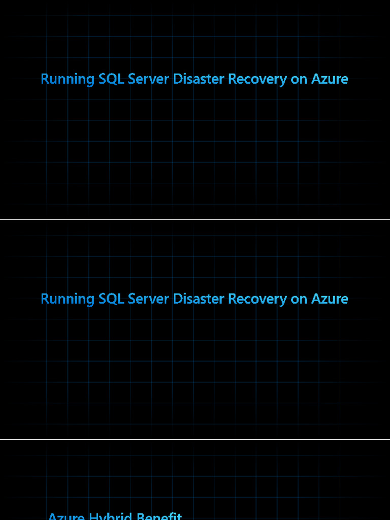Azure Hybrid Benefits Windows and SQL | PDF | Microsoft Azure | Cloud ...