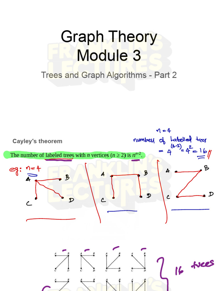 Graph Theory - Module 3 - Part 2 1 | PDF | Combinatorics | Computational Problems