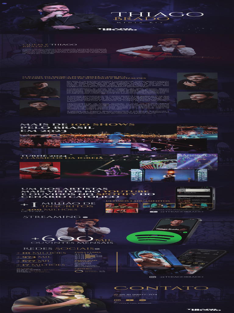 Thiago Brado - Midia Kit | PDF