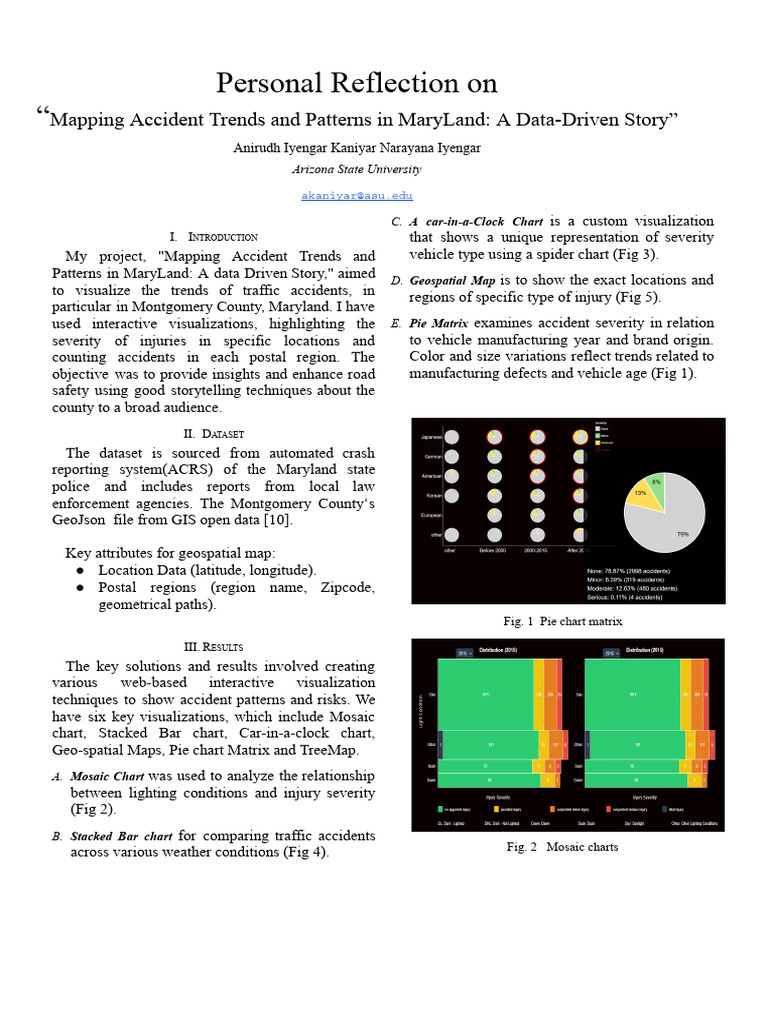 Personal Reflection Report | PDF | Geographic Information System ...