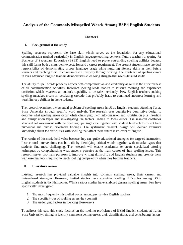Analysis-of-the-Commonly-Misspelled-Words-Among-BSEd-English-Students-1 ...