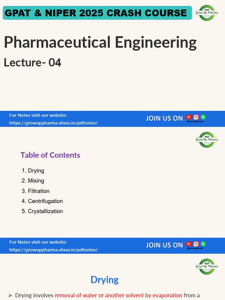 Mixing Techniques in Pharmaceutical Engineering | PDF | Water | Tablet ...