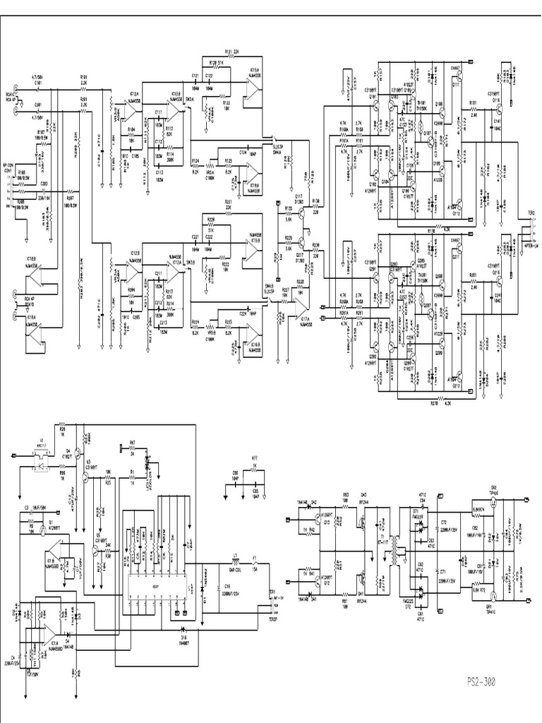 Power Acoustik ps2-300 ps4-600 ps2-1600 ps2-1200 ps2-820 ps2-520 ps2 ...