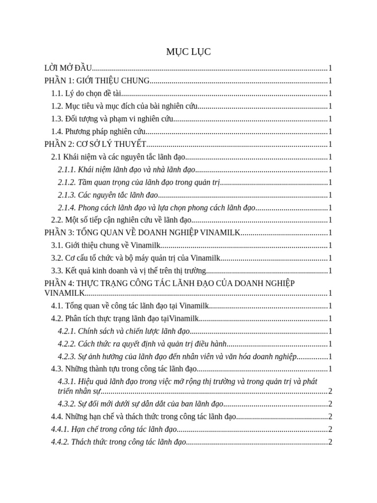 MỤC LỤC QTH | PDF