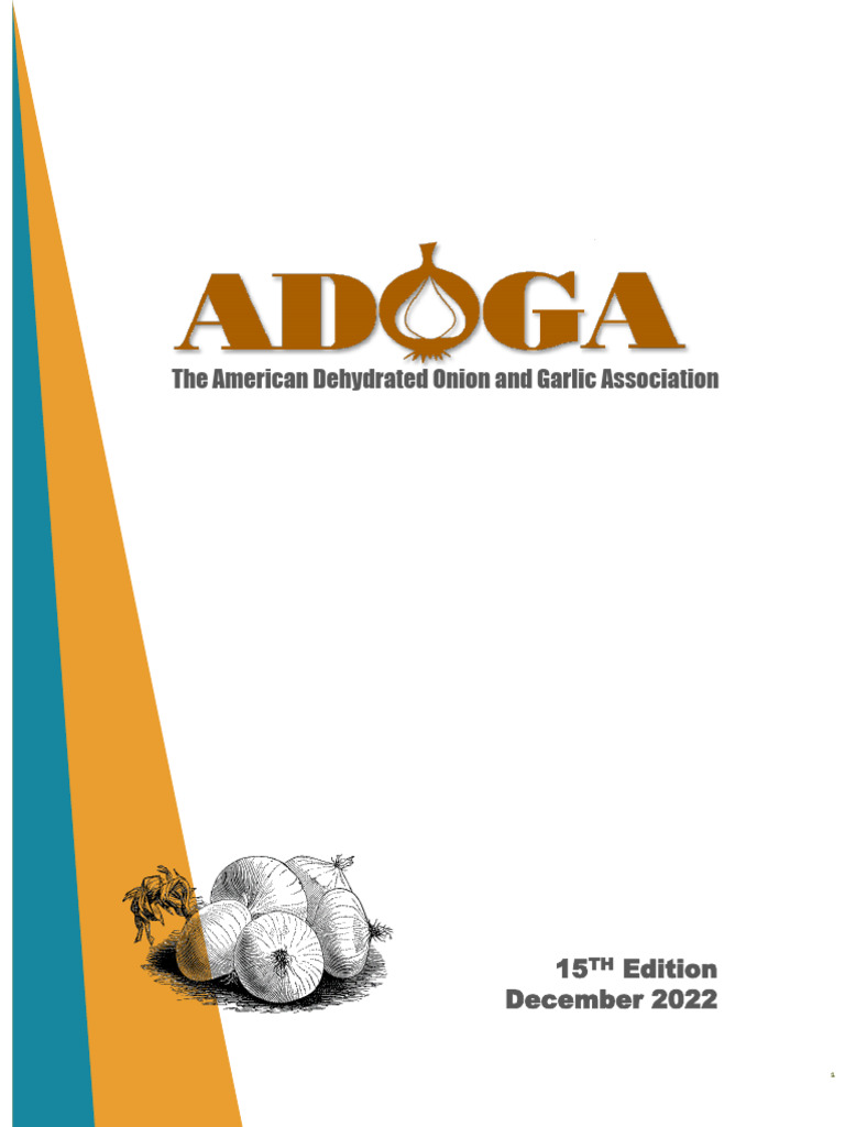 ADOGA Official Standards 15th Edition | PDF | Pesticide