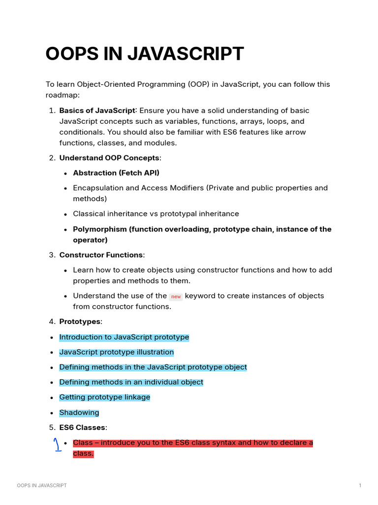 Oops 2 Pdf Class Computer Programming Method Computer Programming
