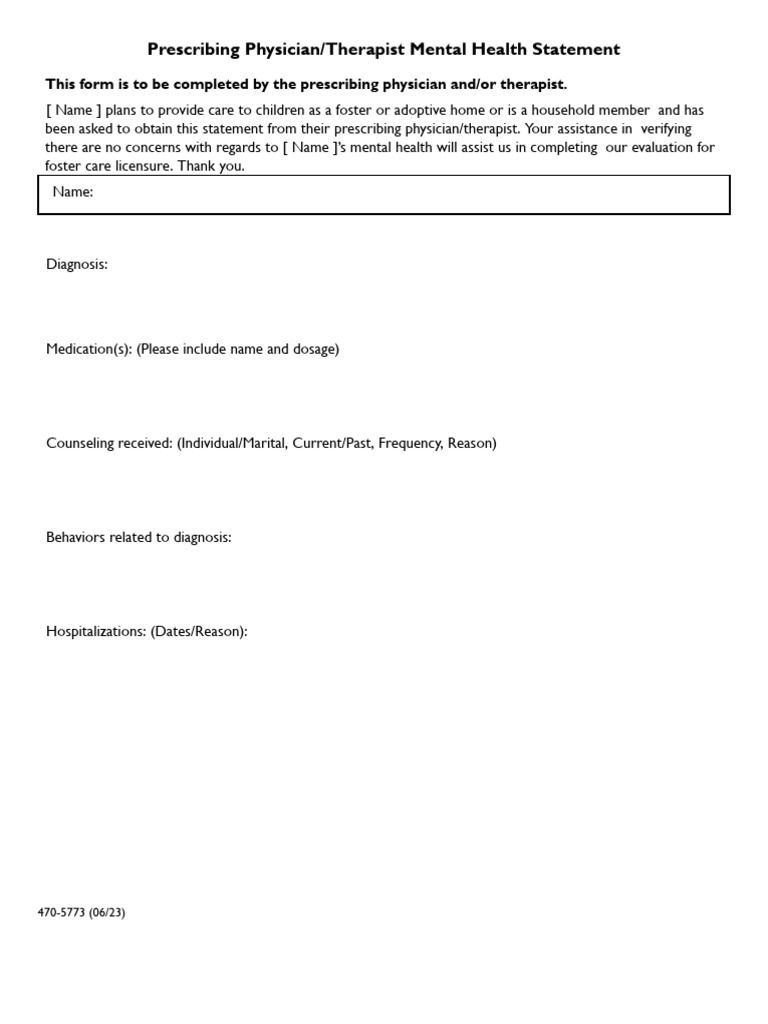 Mental Health Questionnaire PDF | PDF