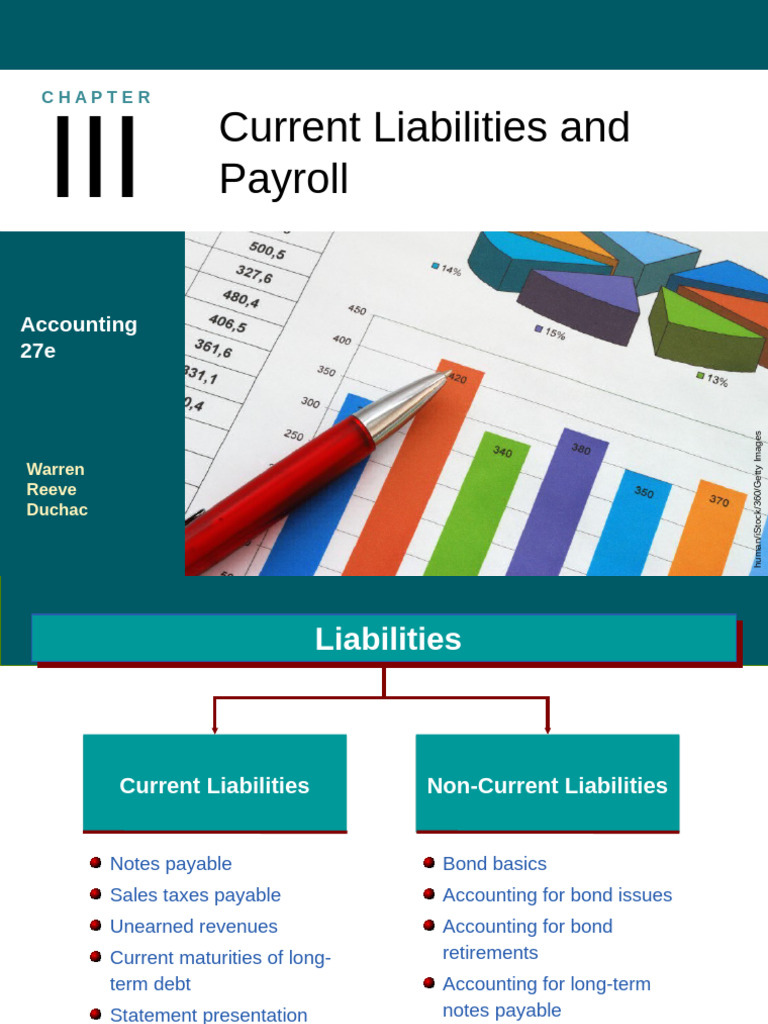 CH-3 Current Liabilities and Payroll | PDF | Cost Of Living | Payroll Tax