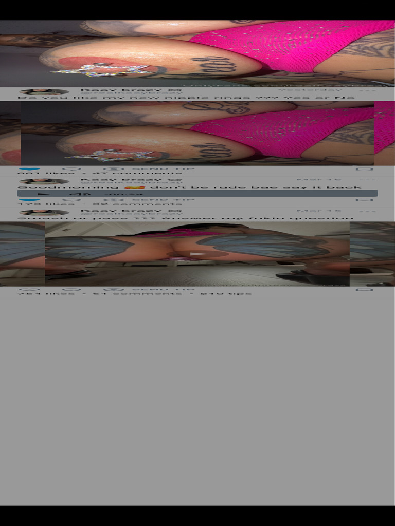 Kaay Brazy OnlyFans | PDF