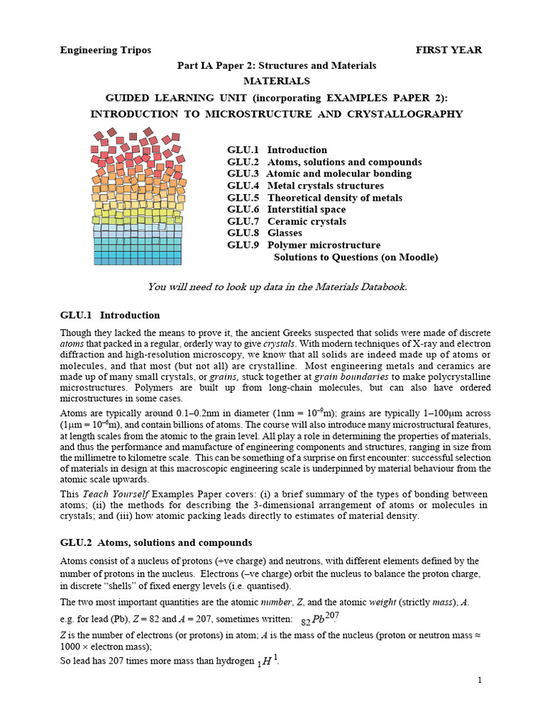 Examples Paper 2 (GLU) - Microstructure Crystallography (Inc Examples ...