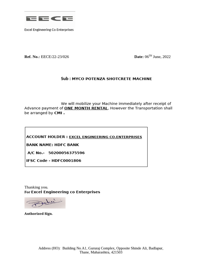 CMI Meyco Potenza | PDF