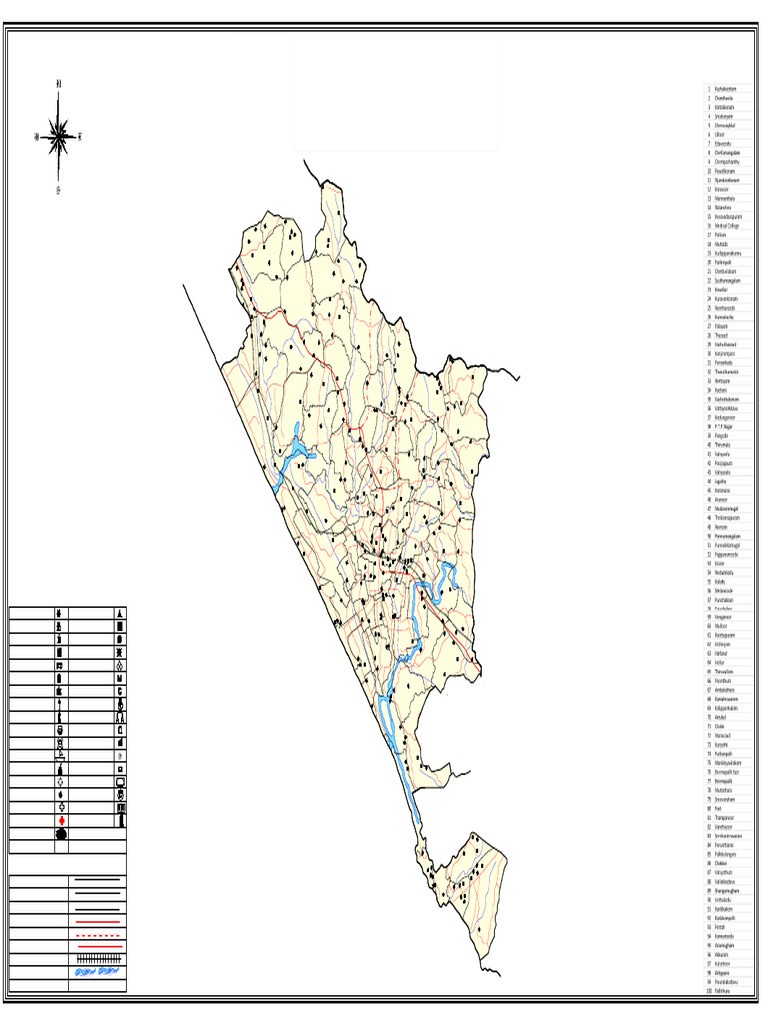 Trivandrum Corporation Ward Map 2025 | PDF