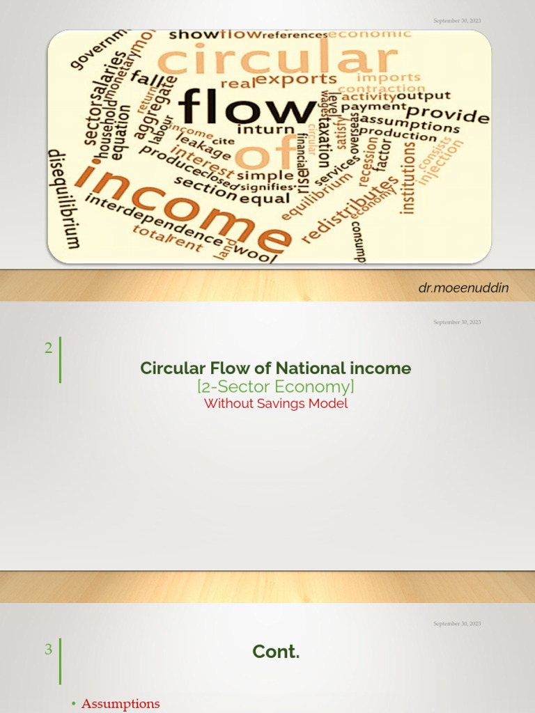Circular Flow of National Income | PDF | Government Budget Balance ...