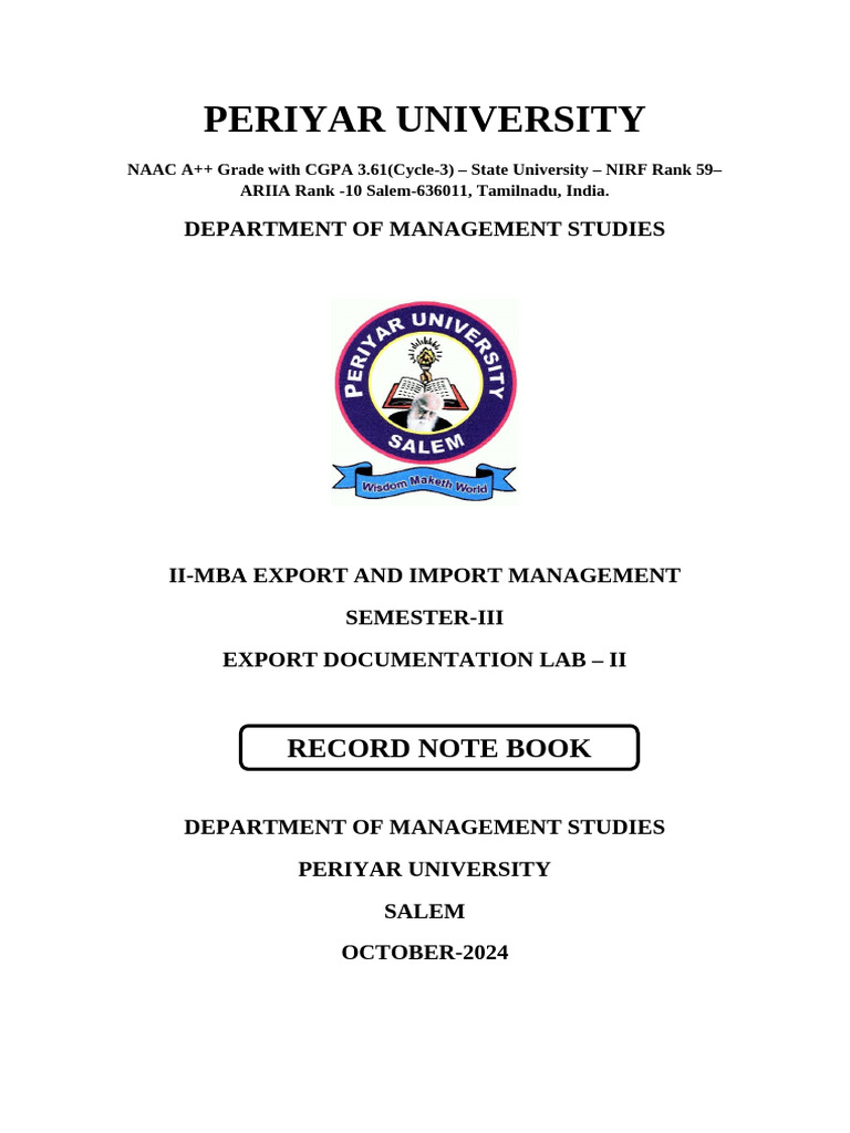 Lab II Documentation Fornt Page | PDF