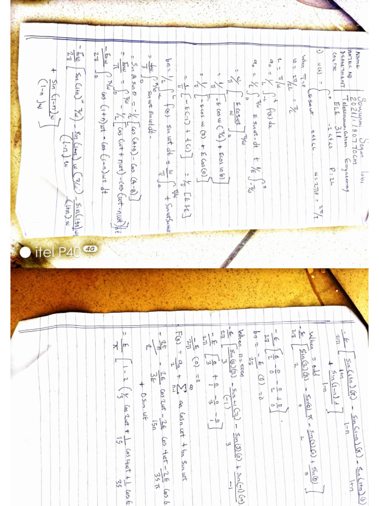 ELE 311 ASSIGNMENT | PDF