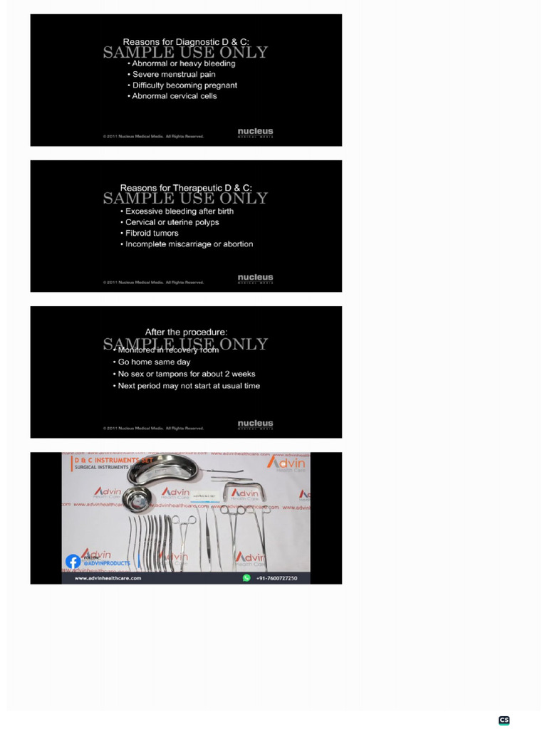 D and C Instruments | PDF