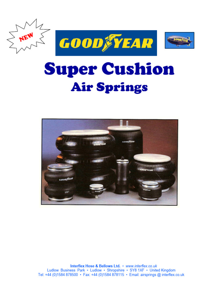 Goodyear Air Springs | PDF | Mechanical Engineering