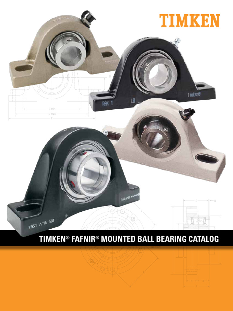 Catalogo Timken Pillow Block Fafnir | PDF
