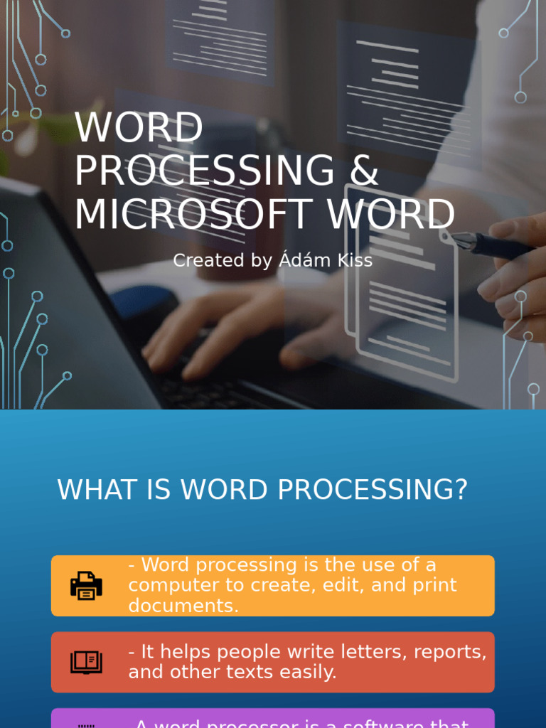 Word Processing Presentation Updated | PDF