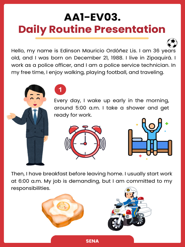 Daily Routine of a Police Officer | PDF