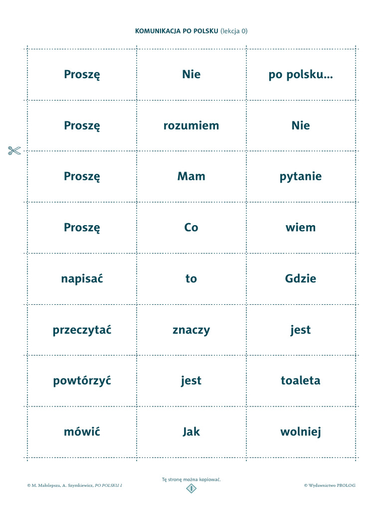 HURRA Po Polsku 1 Lekcja 0 Komunikacja Po Polsku | PDF
