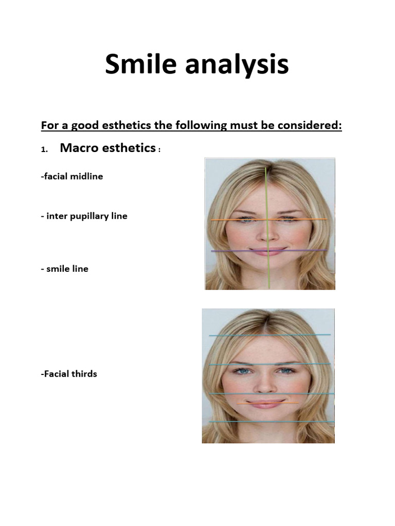 Comprehensive Smile Aesthetics Guide | PDF