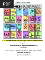 Worksheet - Mi Rutina Diaria | PDF | Verbo