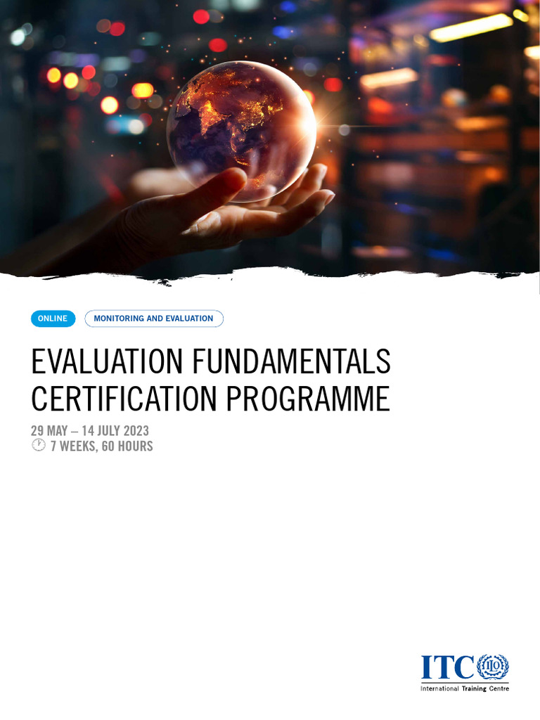 A9716155 ODPS Evaluation Fundamentals Flyer FINAL | PDF | Evaluation ...