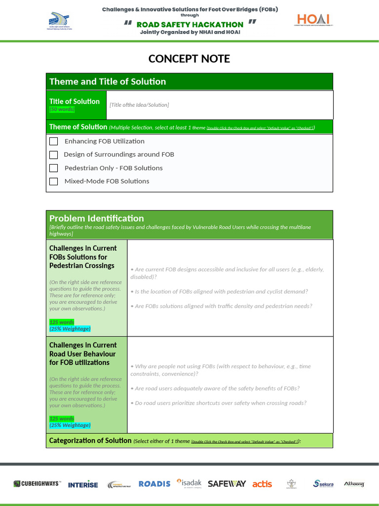 678b6a795c7a6 Concept Note Format v2 | PDF