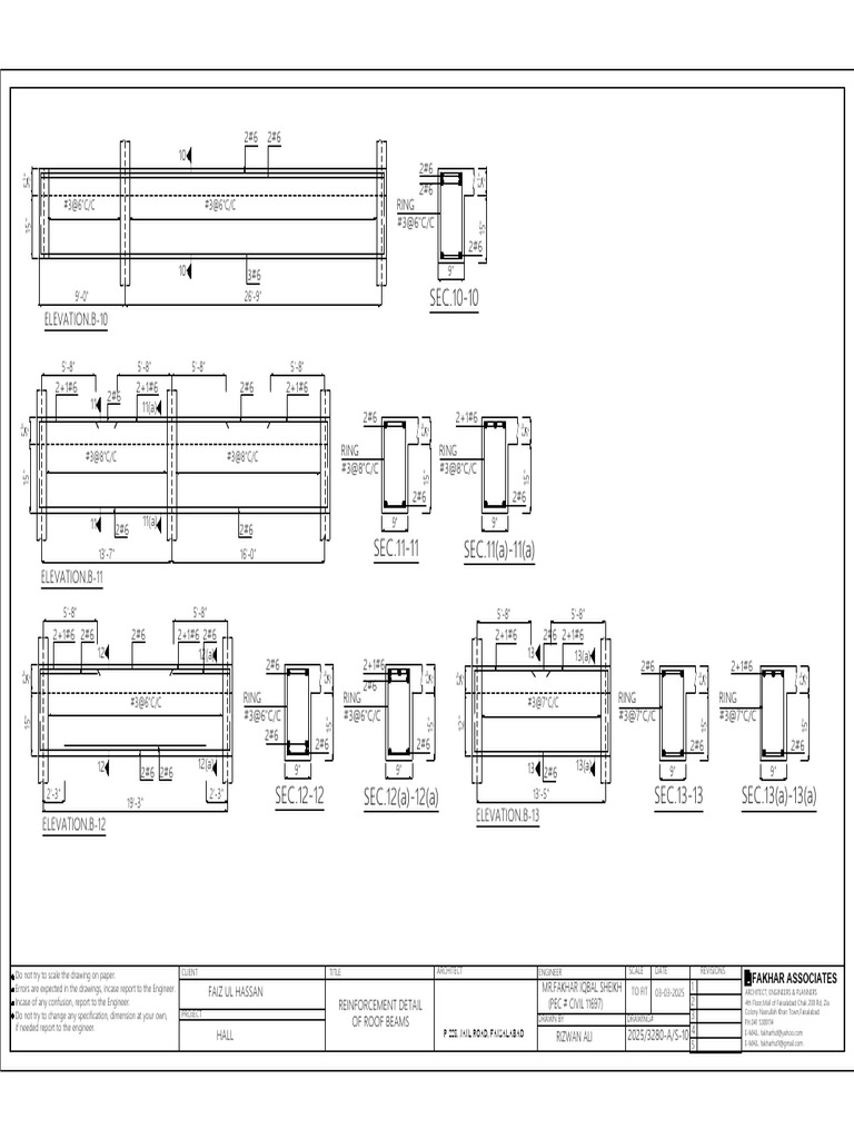 Beam Section Diagram 3 | PDF