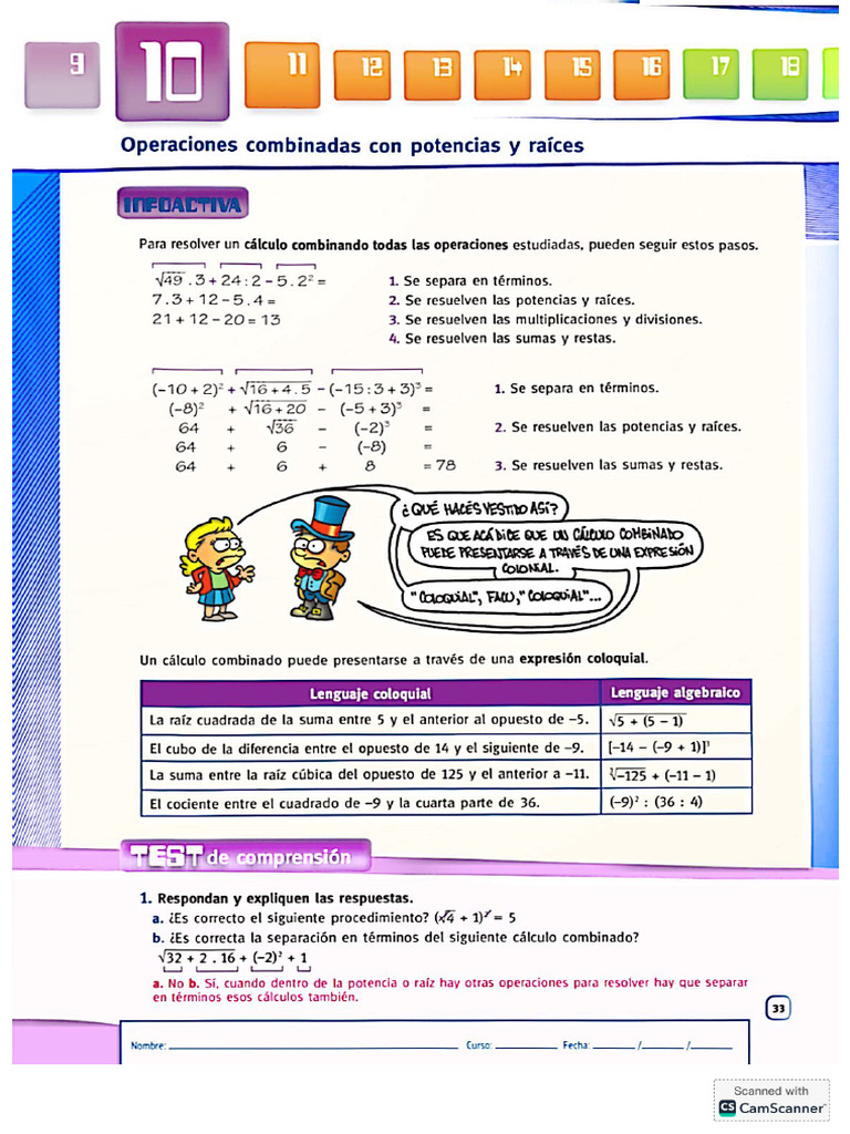 Operaciones Combinadas | PDF