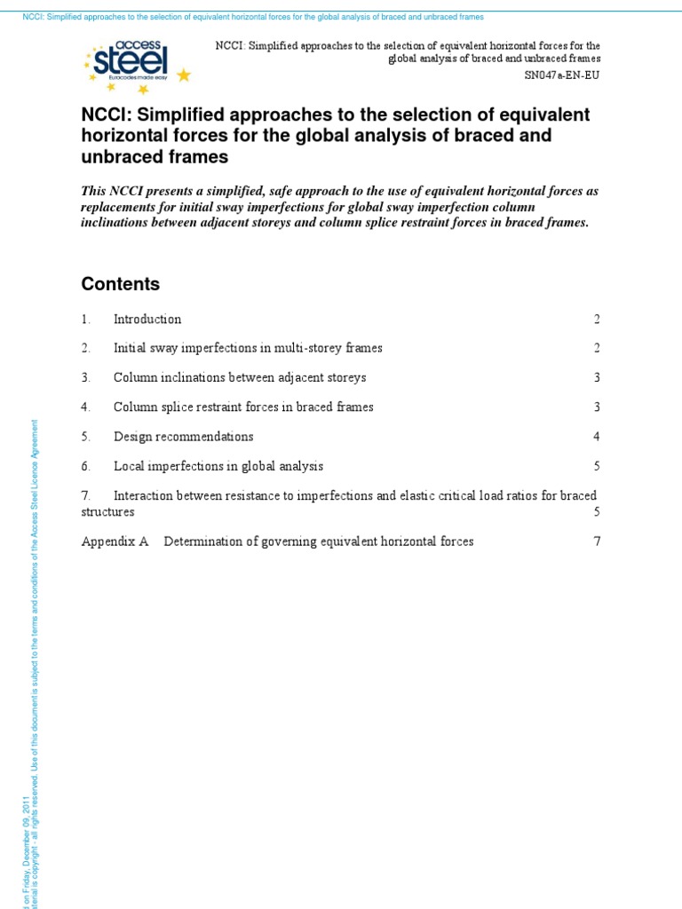 SN047a - Simplified Approach To The Selection of Equivalent Horizontal ...