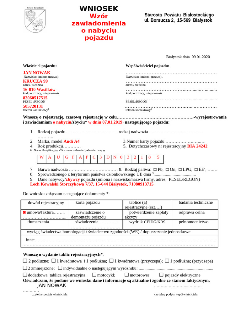 wzor_zawiadomienia_o_nabyciu_pojazdu1 | PDF